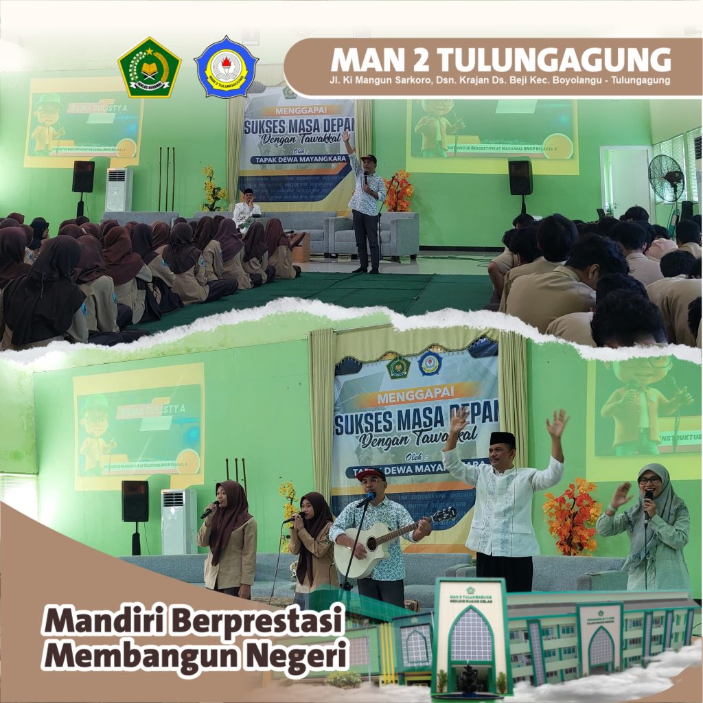 Awali Asesmen Madrasah Kelas XII, MAN 2 Tulungagung Gelar Motivation ...